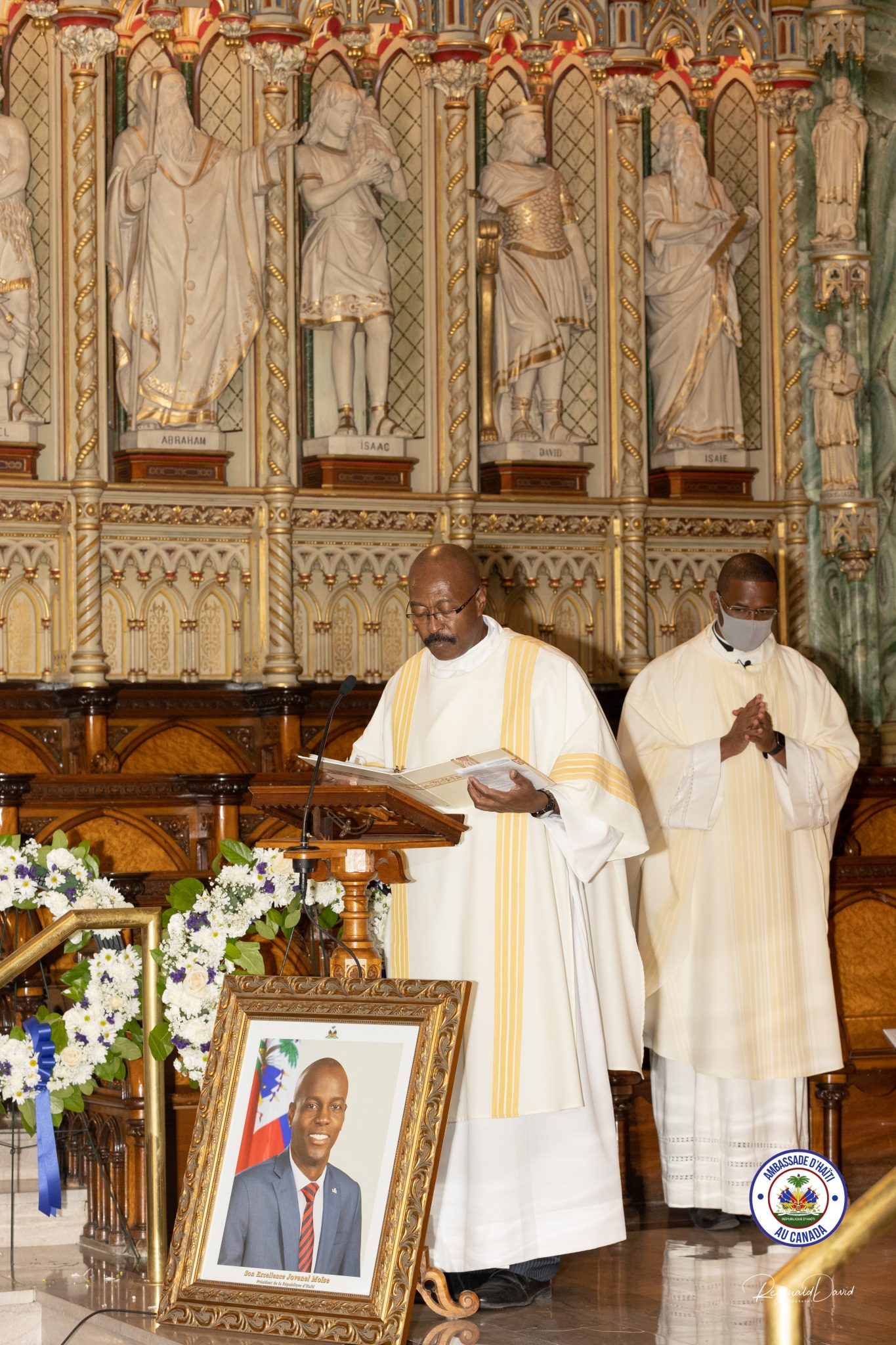 Messe de Requiem à la mémoire de Feu Son Excellence Monsieur Jovenel ...